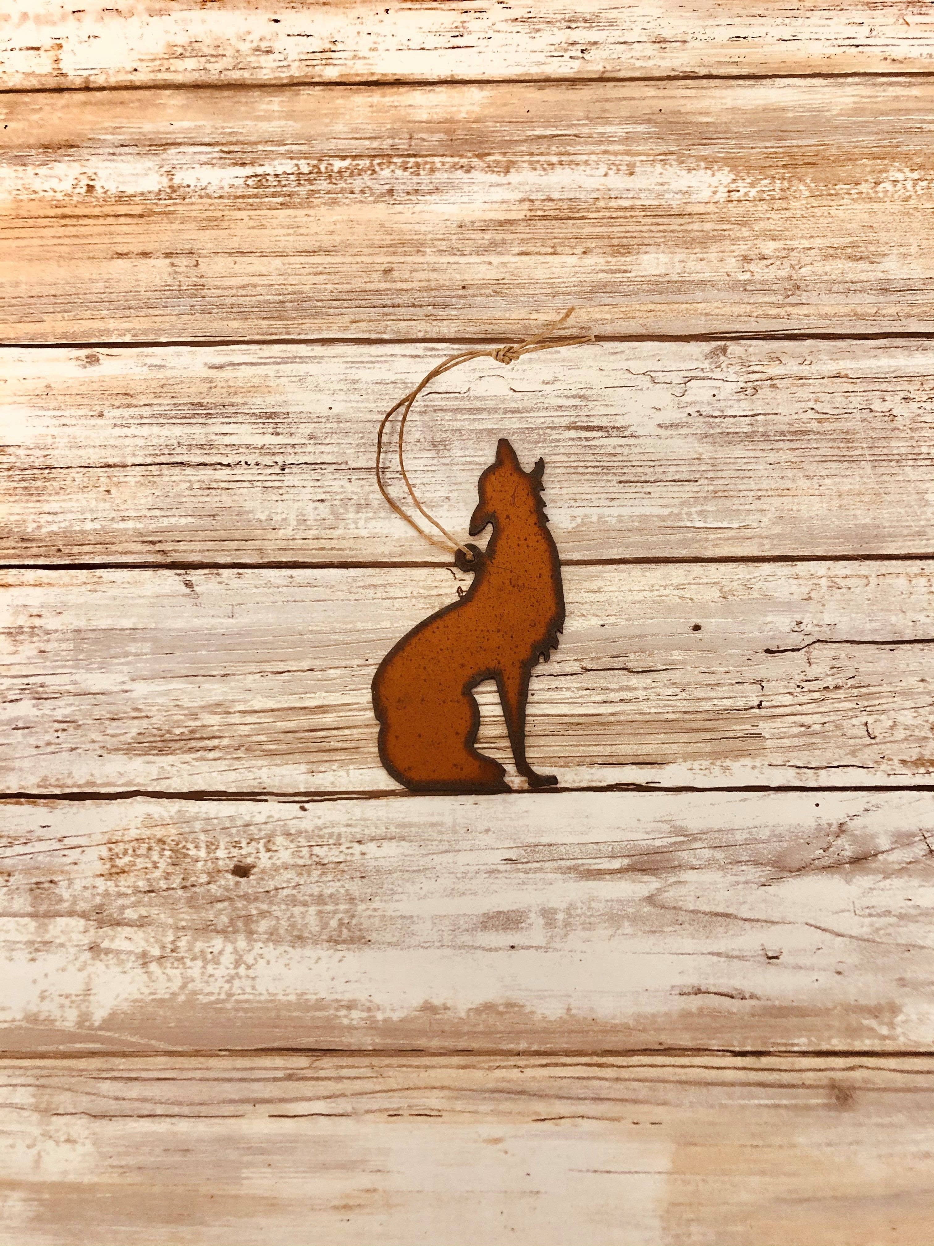 Coyote Southwestern Desert Ornament – Universal Ironworks USA