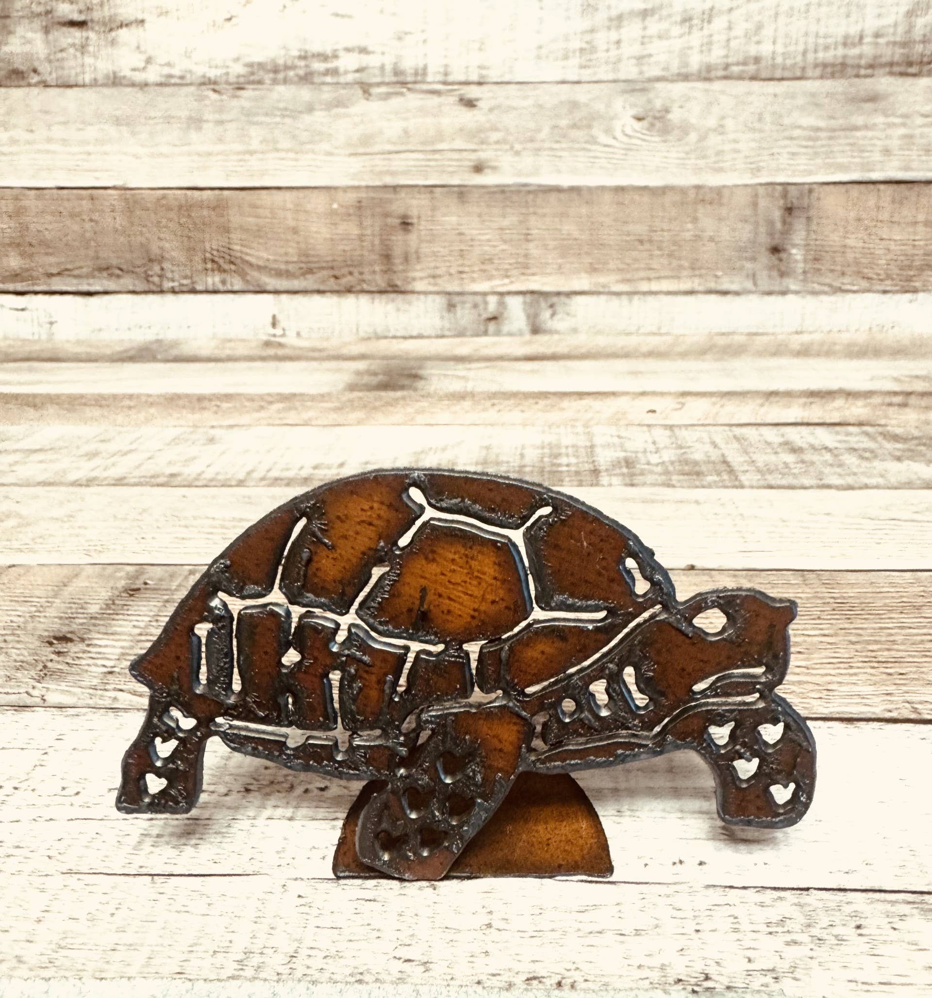 Tortoise Rustic Metal Doodad Southwestern Desert Nautical – Universal ...