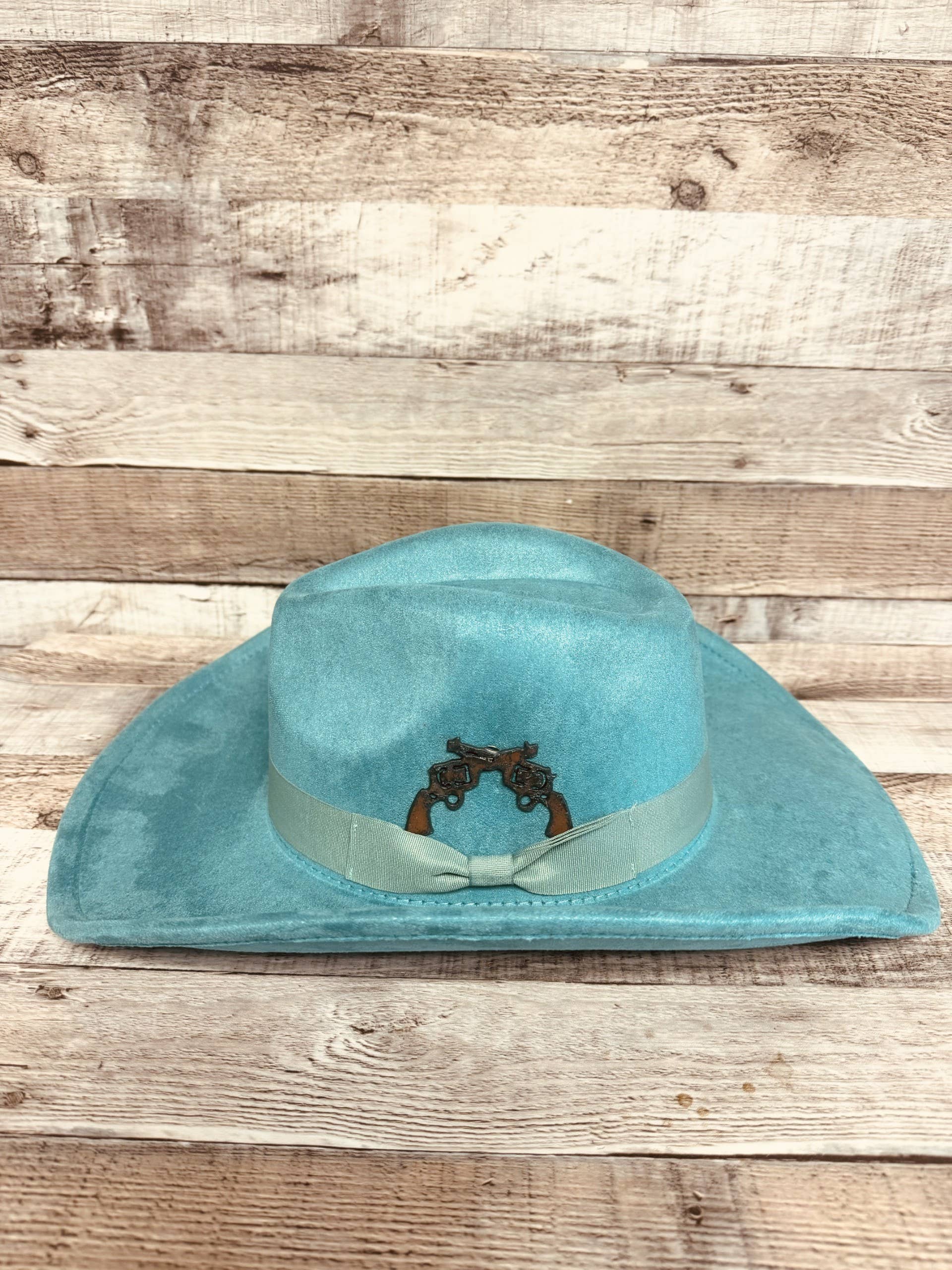 Crossed Pistols Hat Pin Rustic Western Hat Bar Gift Rodeo – Universal ...