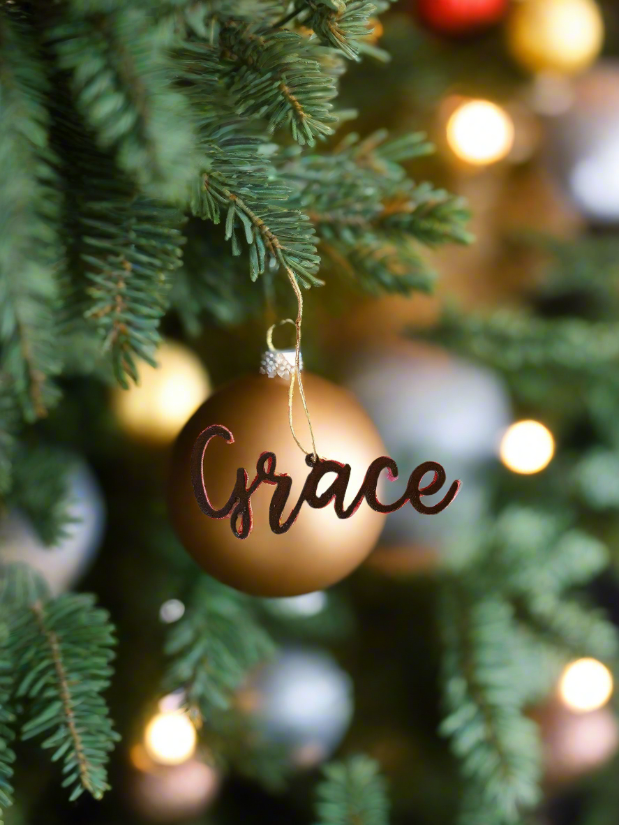 Grace word cursive – Universal Ironworks USA