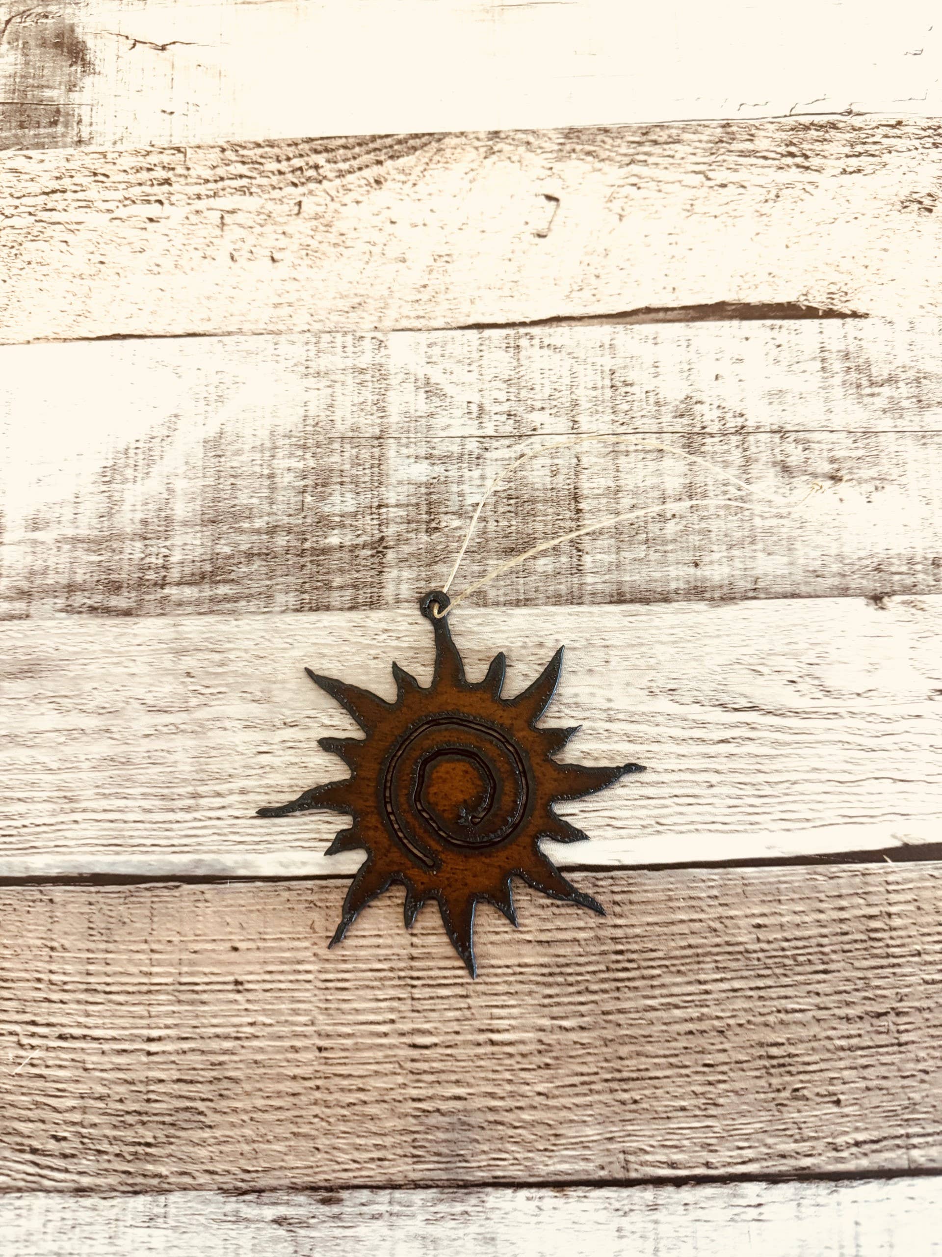Pointy Sun Rustic Metal Desert Southwestern Ornament – Universal ...