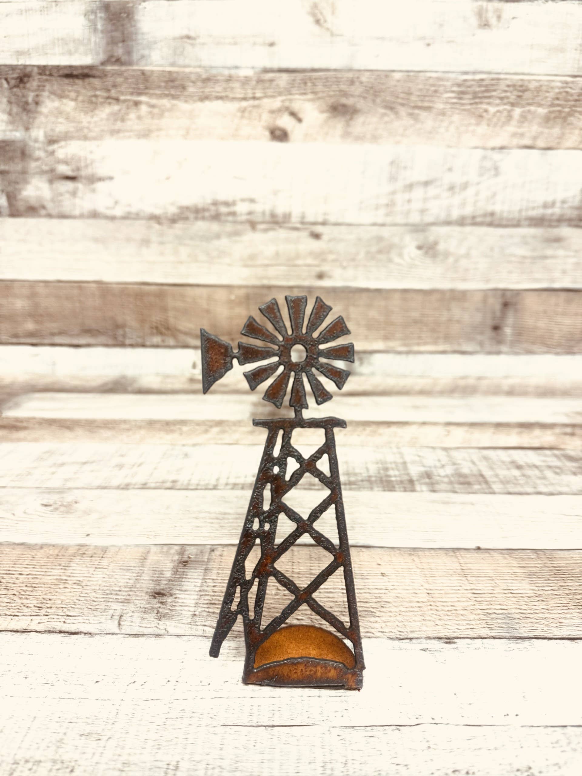 Windmill Rustic Farmhouse DOODAD Metal Western Figurine – Universal ...