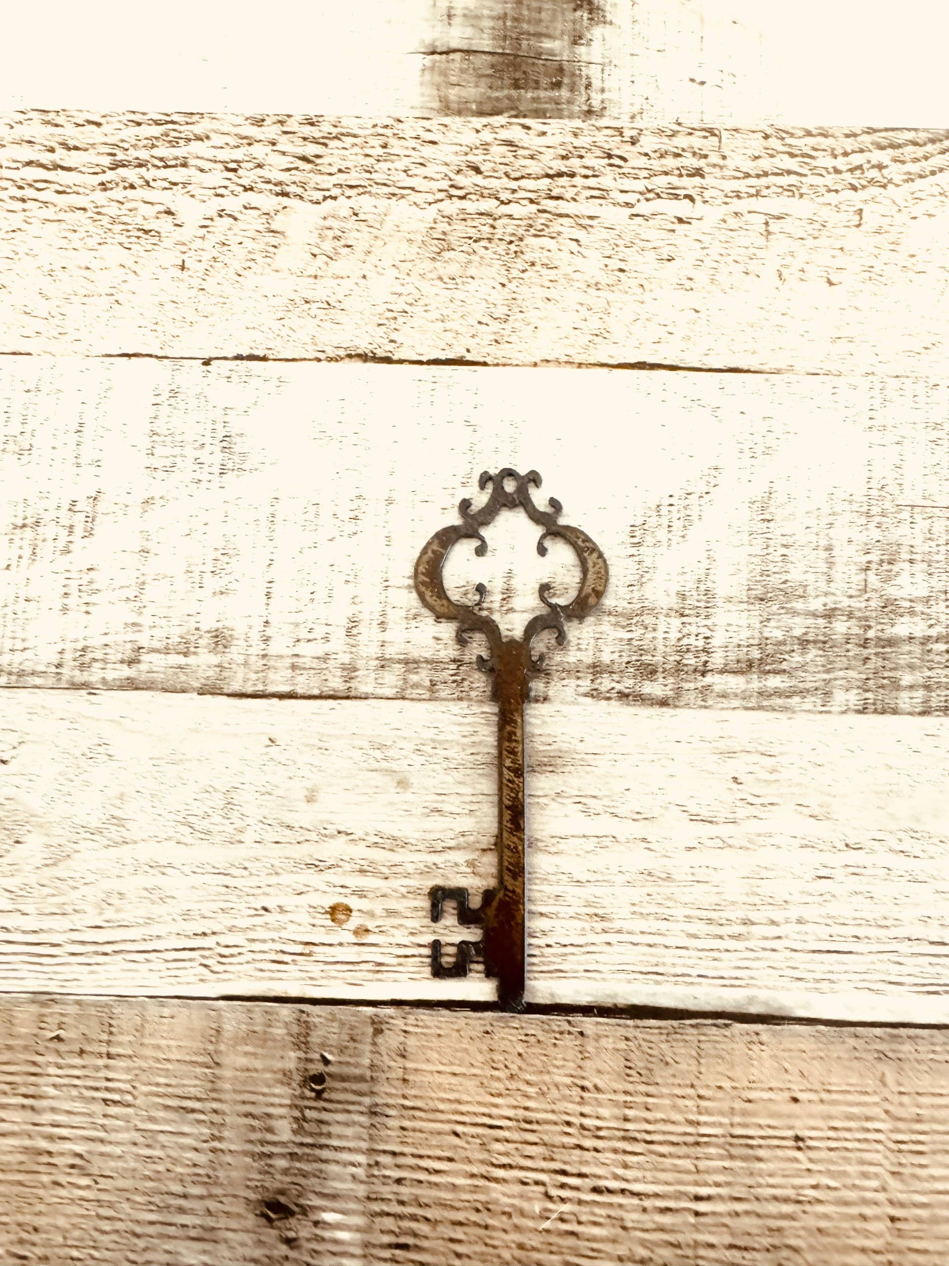 Key Vintage Inspired Rusty Metal Key Made In USA Magnet – Universal ...