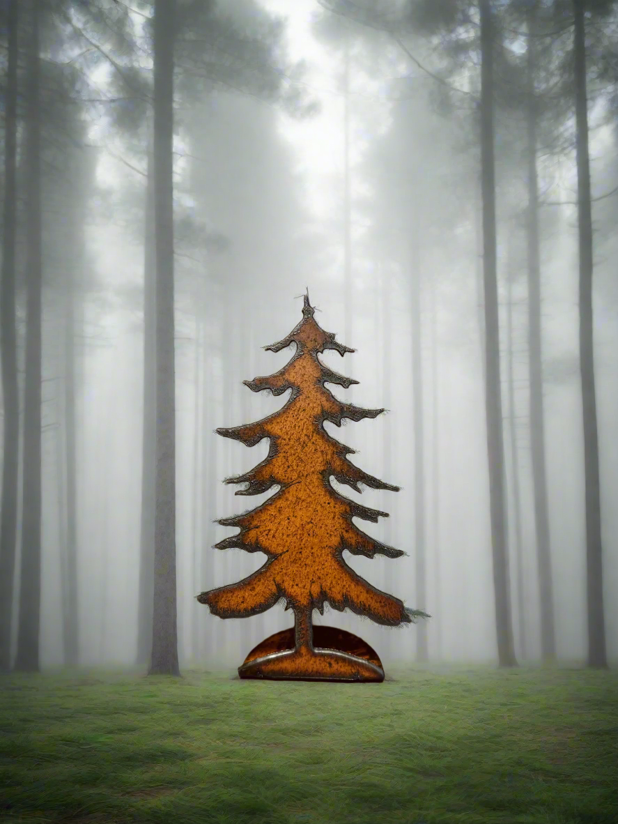 Emporium Pine Tree DOODAD Rustic Metal Lodge Figurine – Universal ...