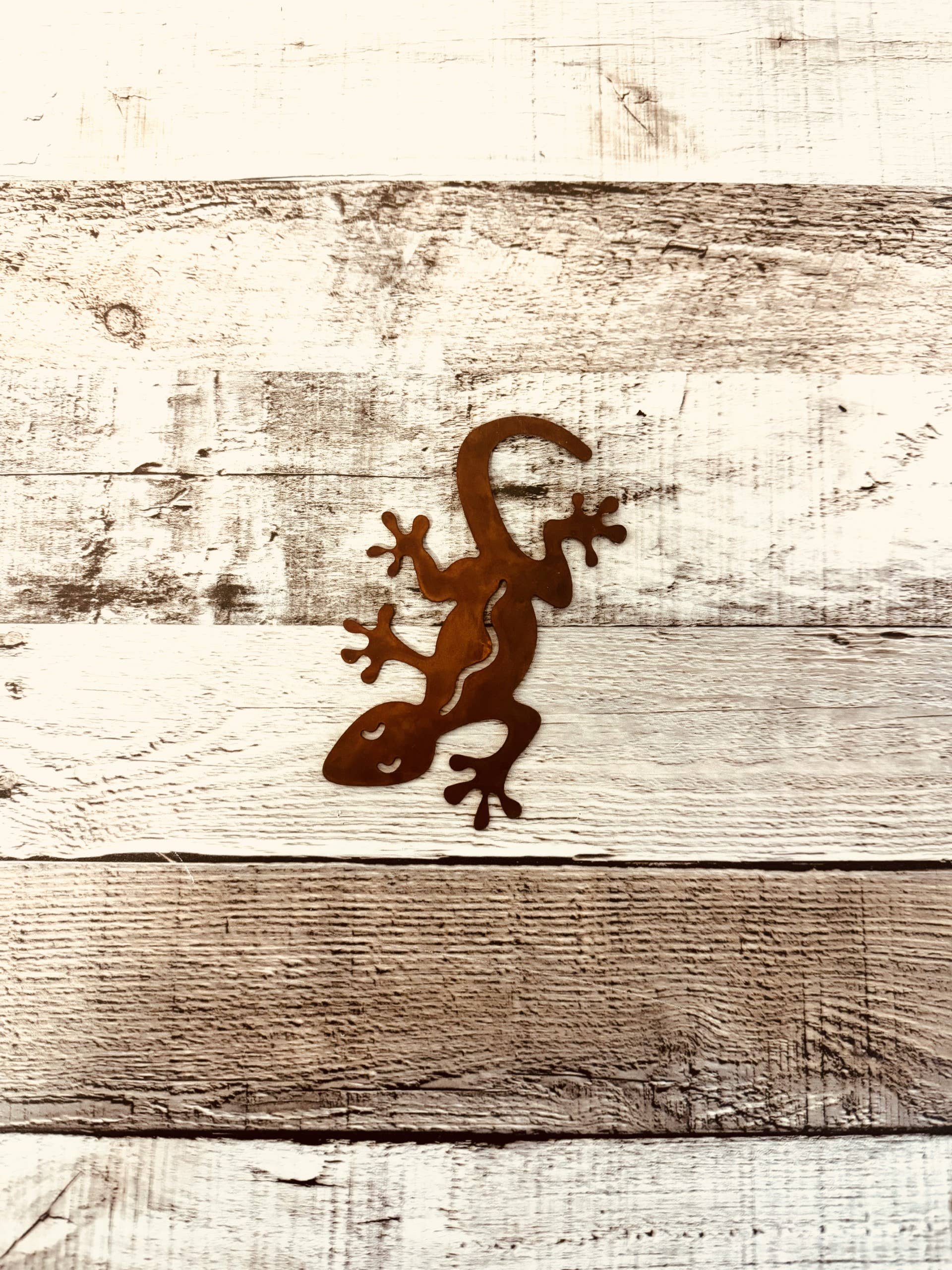 Spirit Lizard Rustic Metal Desert Southwest Metal Magnet – Universal ...