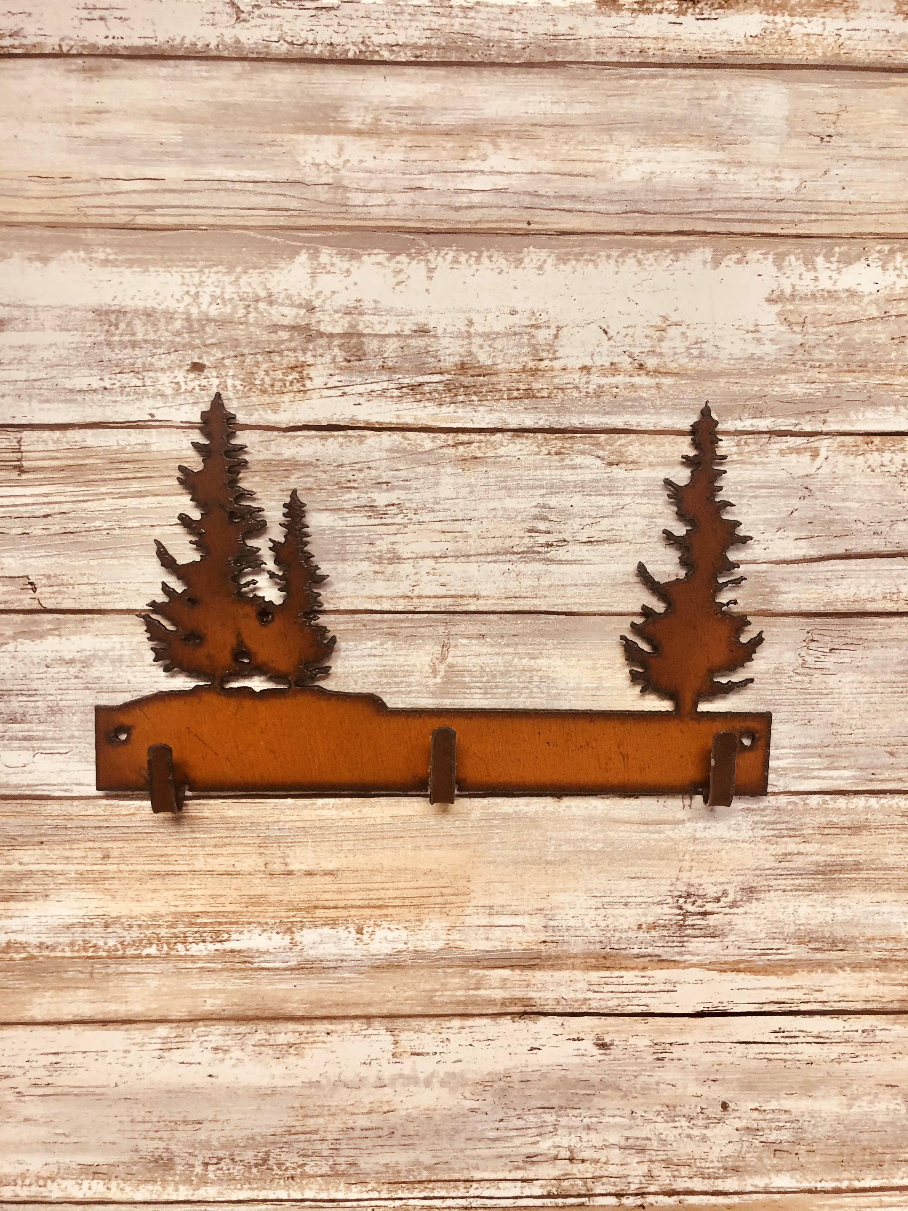 Pine Trees Lodge Triple Tree Hook – Universal Ironworks USA