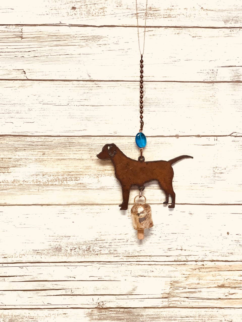Labrador Retriever Bell Rustic Metal Garden Dog Breed Gift – Universal ...