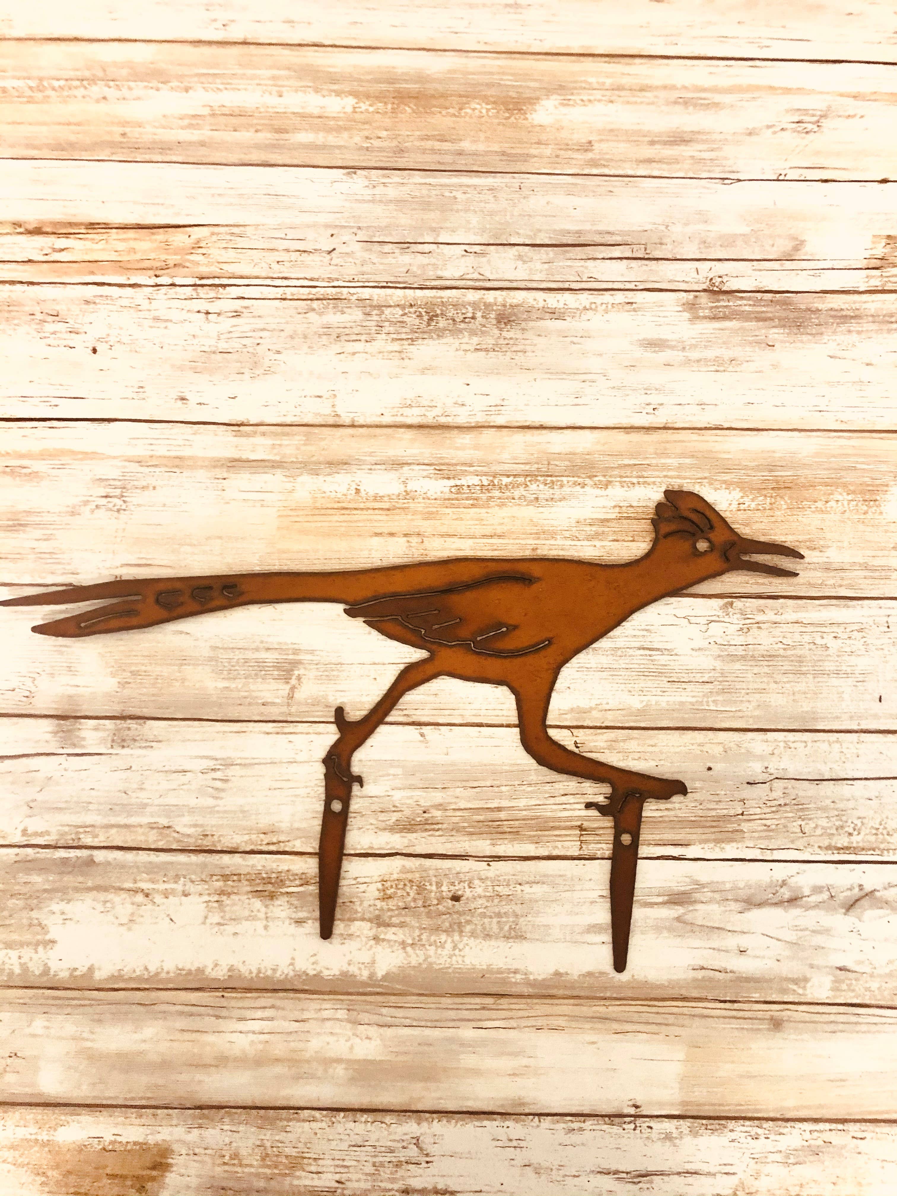 Roadrunner Yard Sign Southwest Garden – Universal Ironworks USA