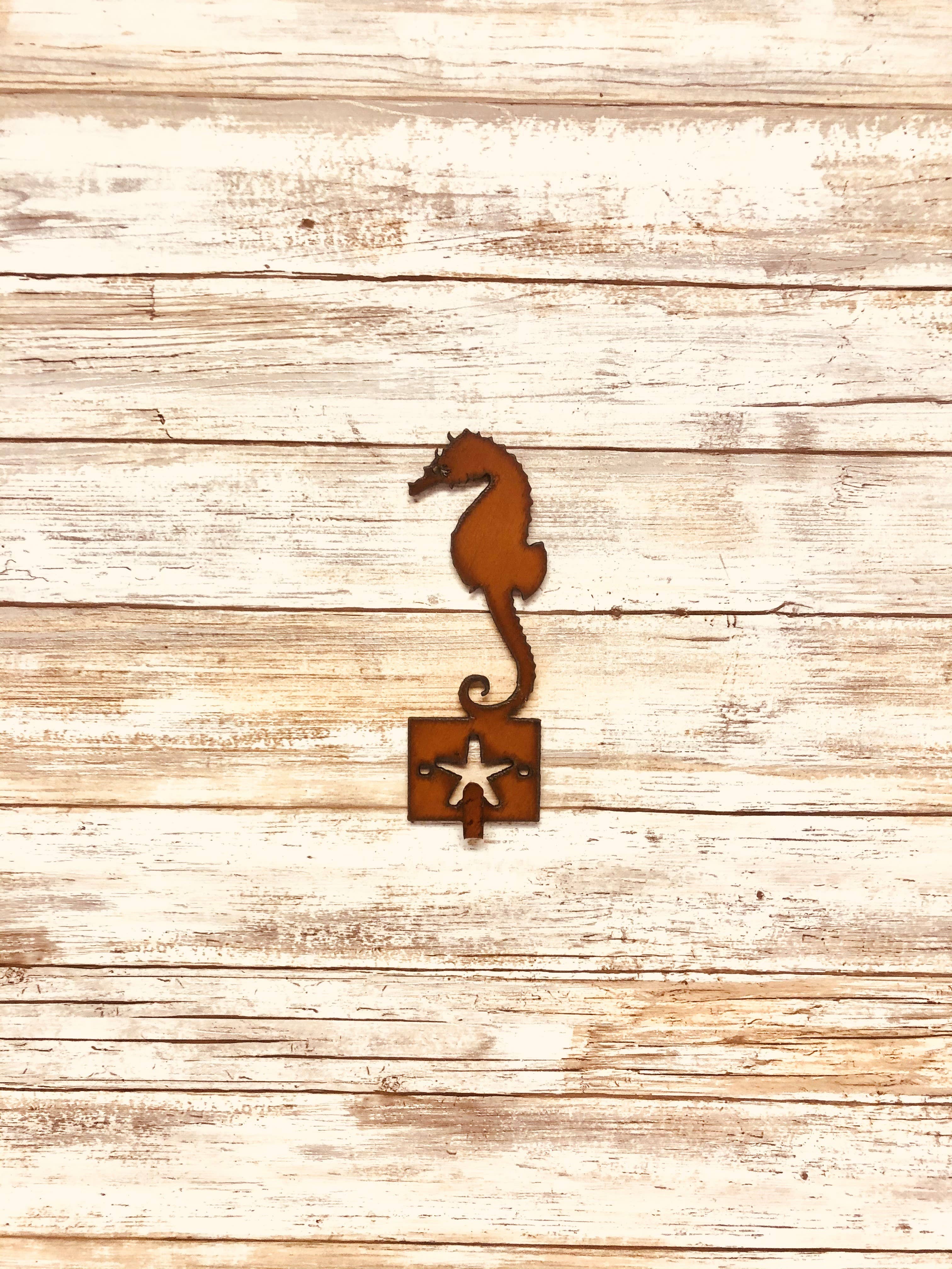 Sea Horse Nautical Single Key Hook – Universal Ironworks USA