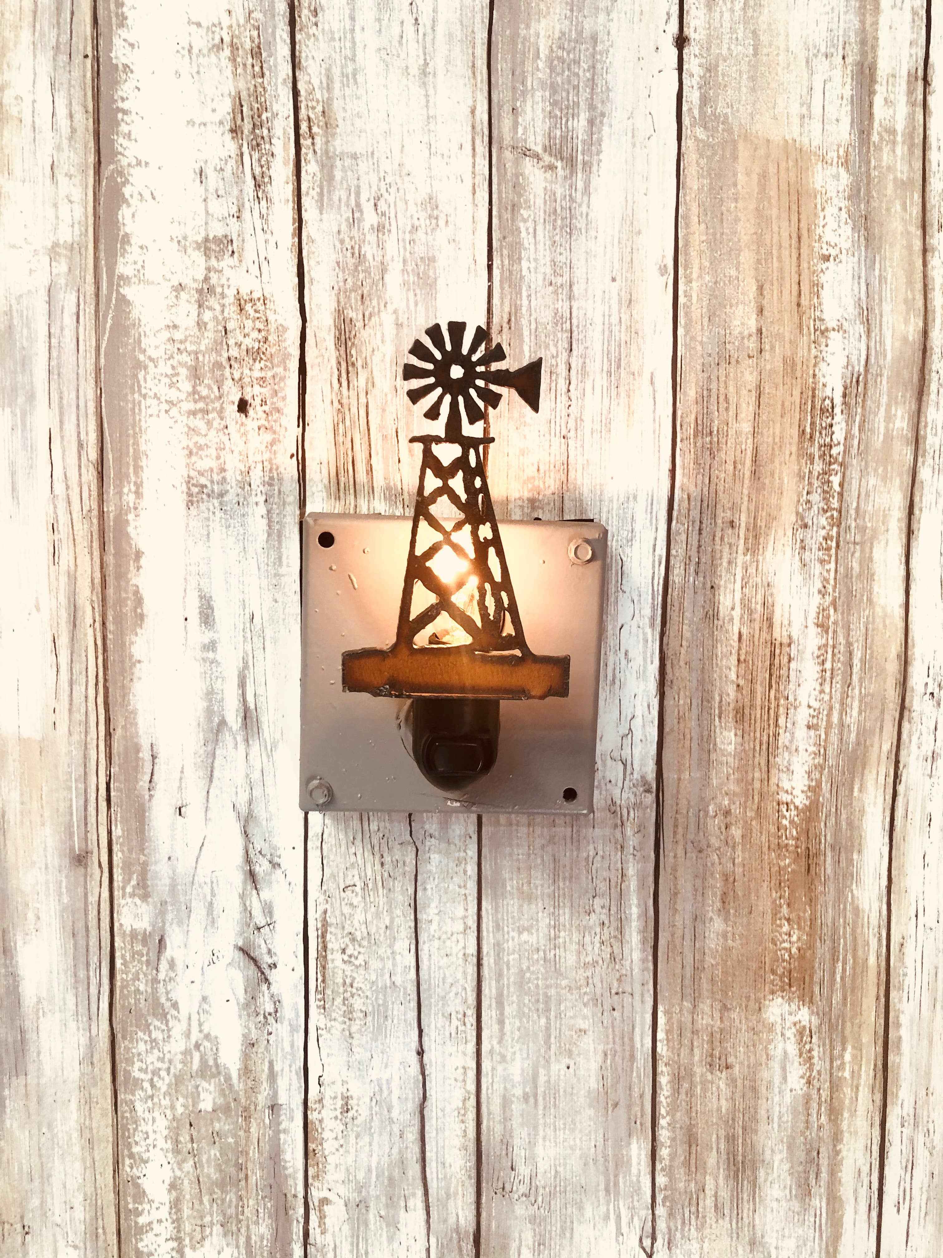 Windmill Image Farmhouse Nightlight – Universal Ironworks USA