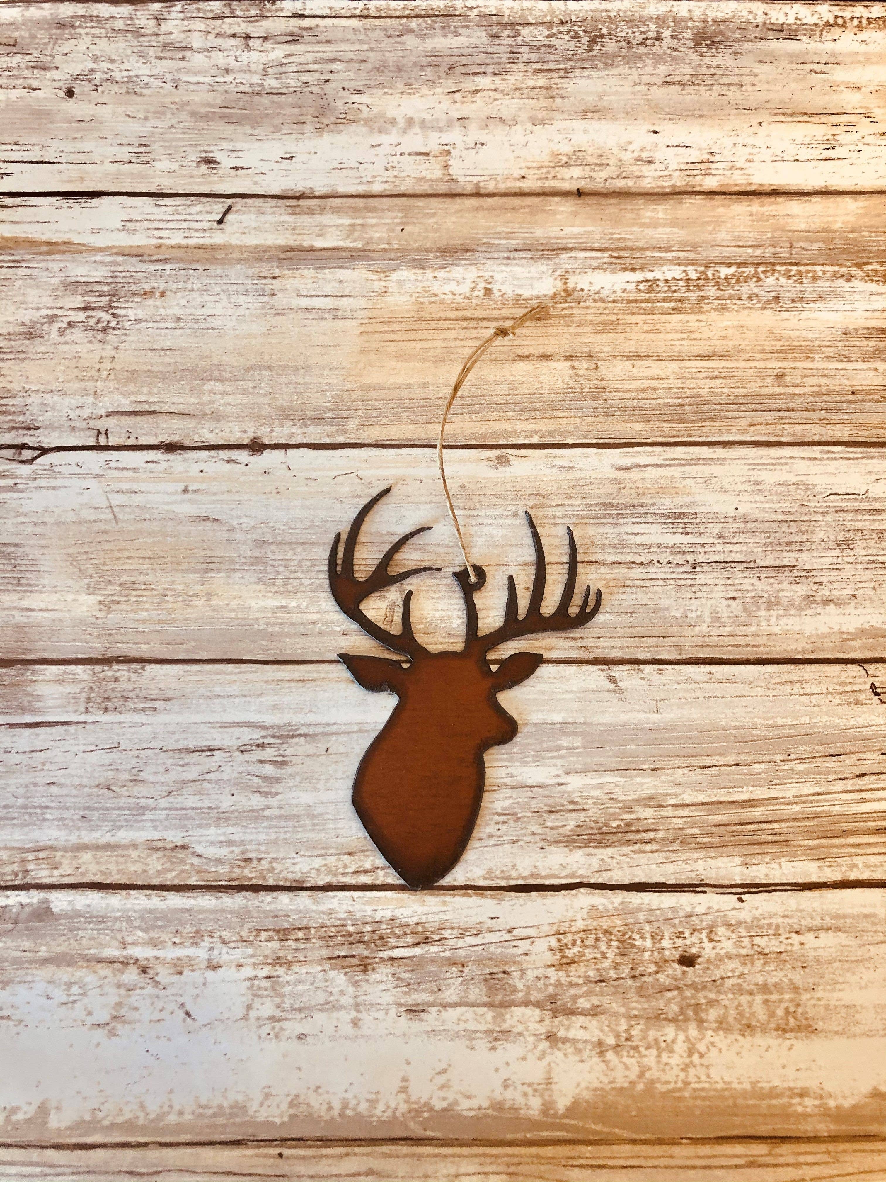 Deer Head lodge Ornament – Universal Ironworks USA