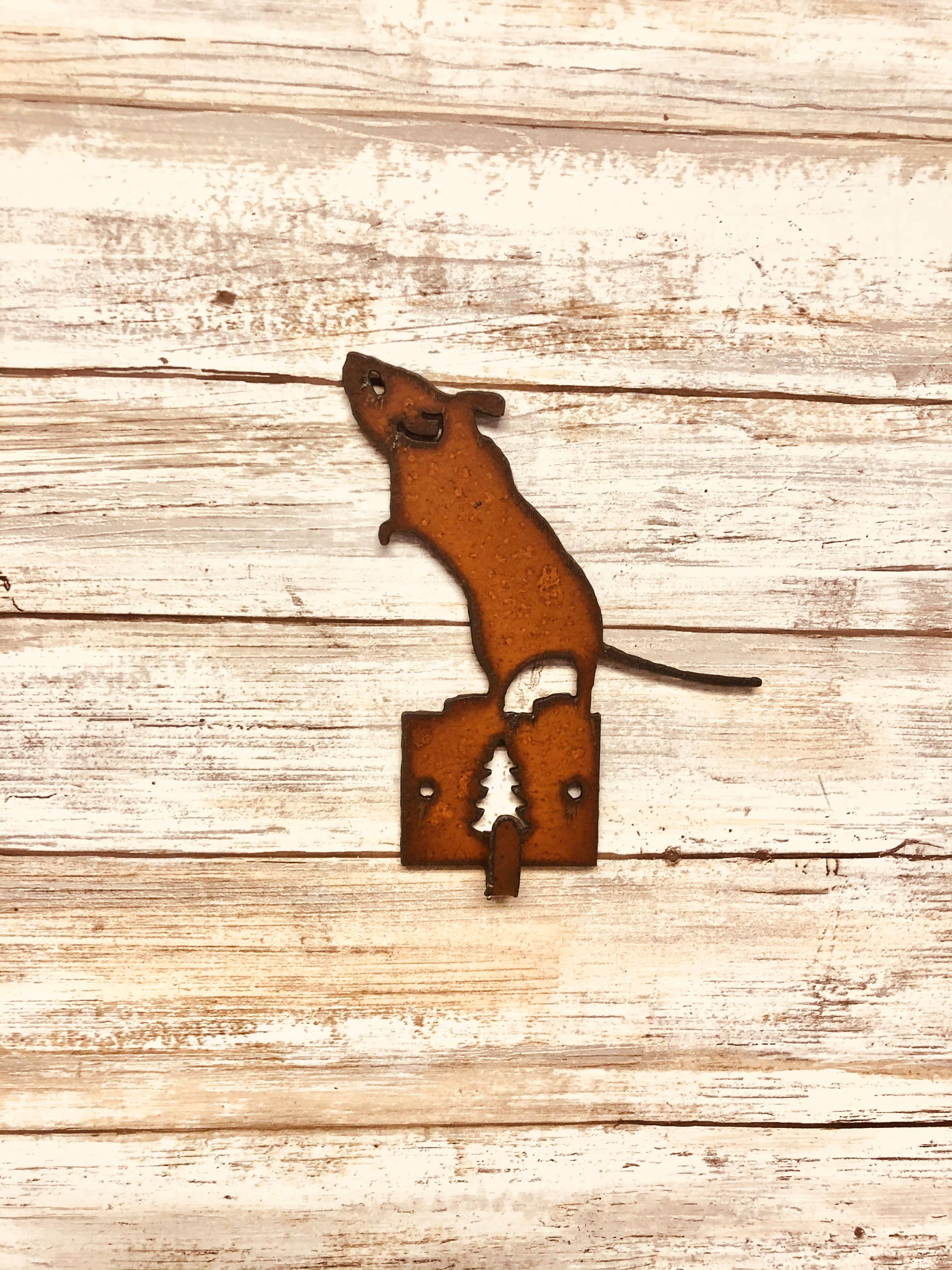 Mouse Critter Single Key Hook – Universal Ironworks USA