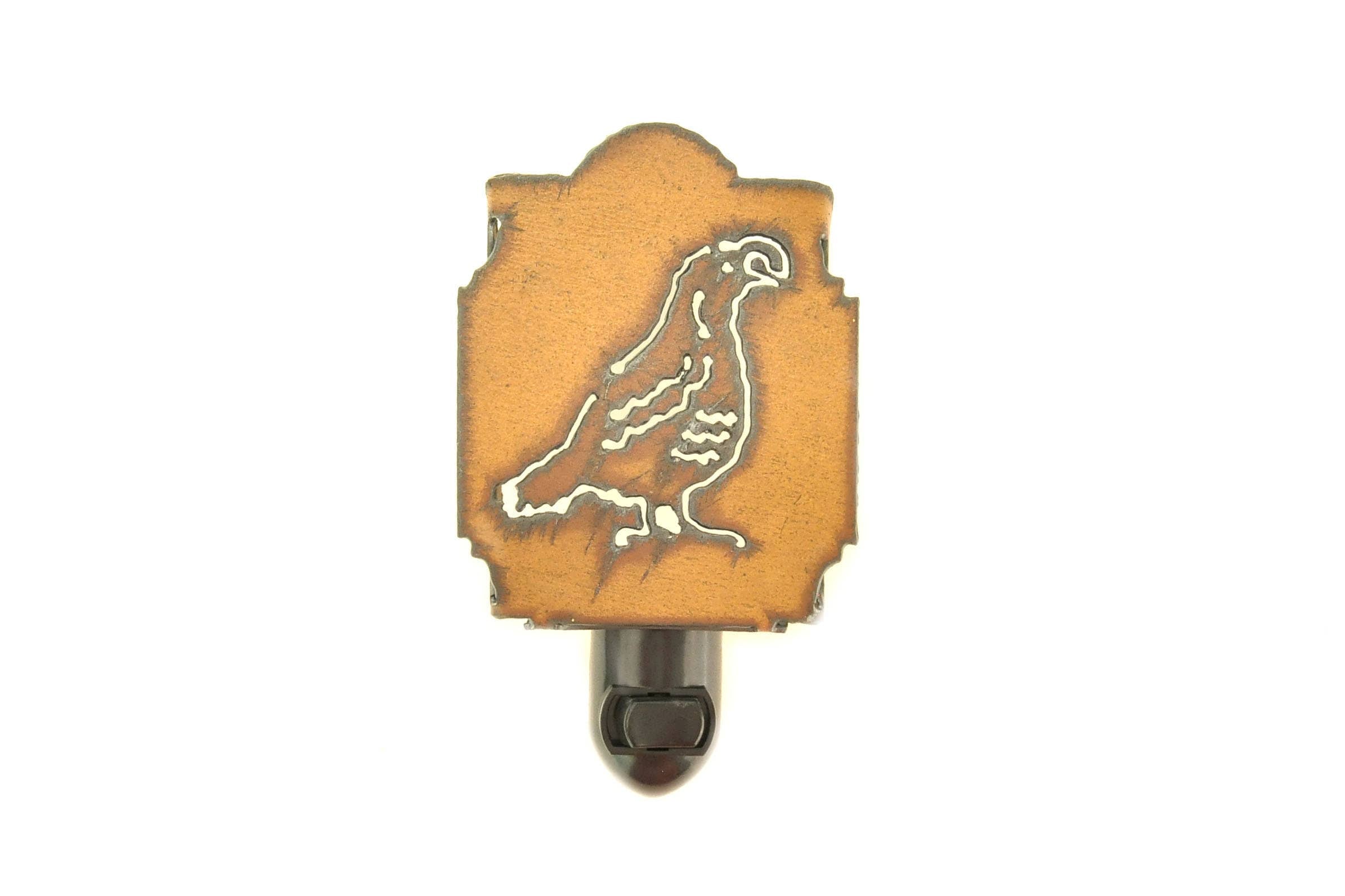 Quail Classic Desert Southwestern Nightlight – Universal Ironworks USA