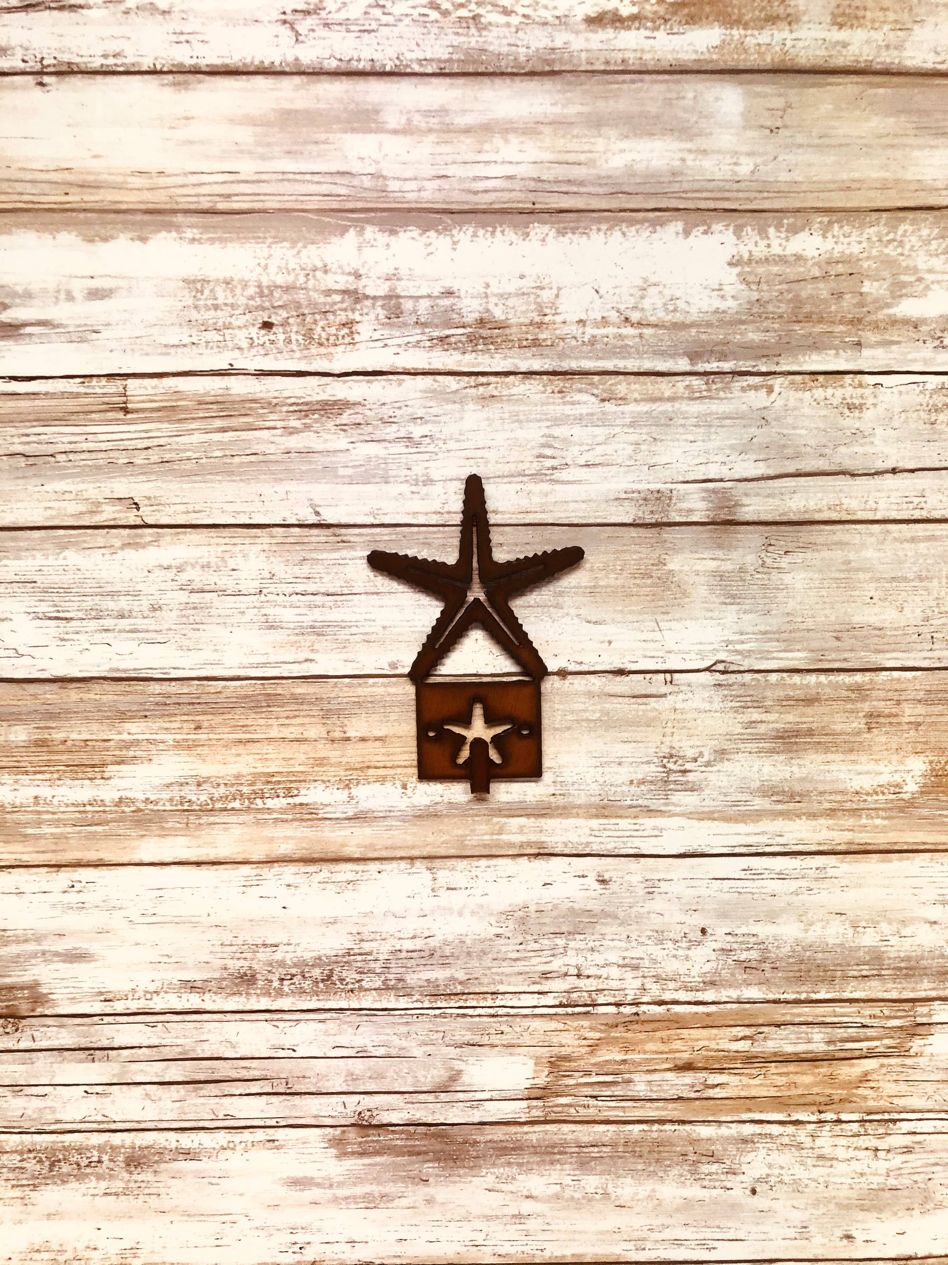 Star Fish Nautical Sea Life Single Key Hook – Universal Ironworks USA