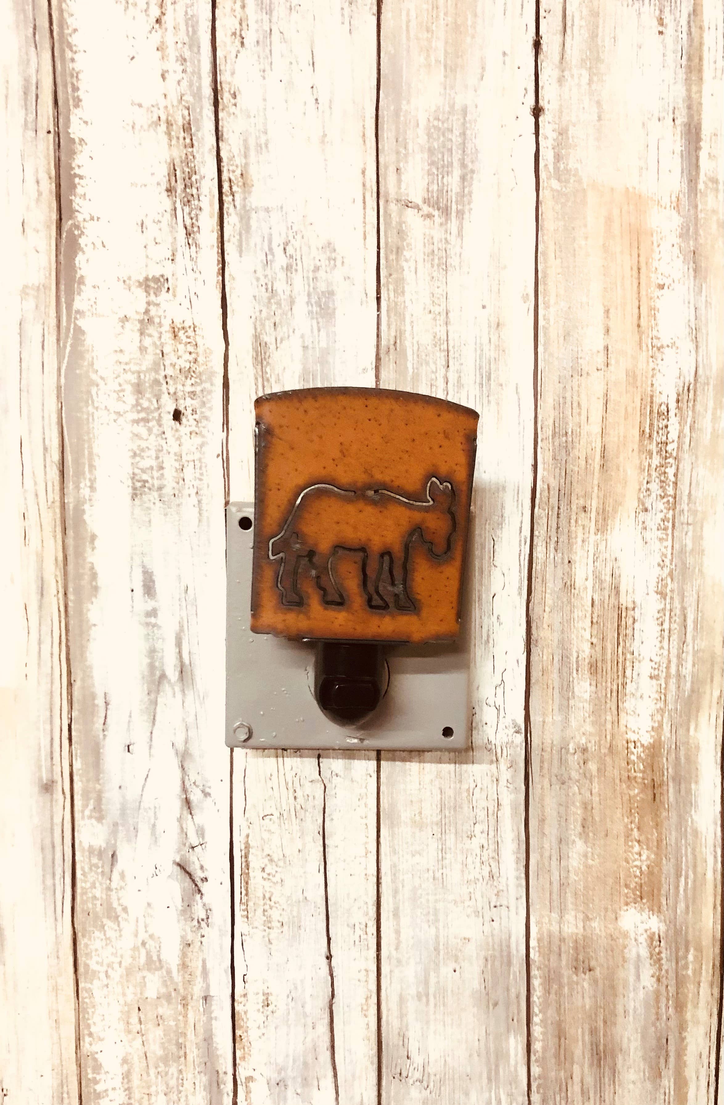 Standing Donkey Western Classic Nightlight – Universal Ironworks USA